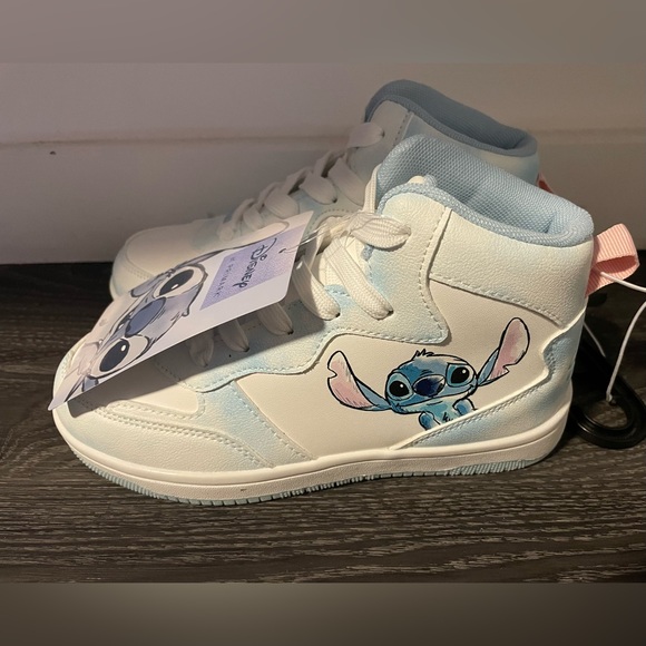 Disney | Shoes | Nwt Stitch Shoes High Top For Kids Size 2 3 4 5 | Poshmark